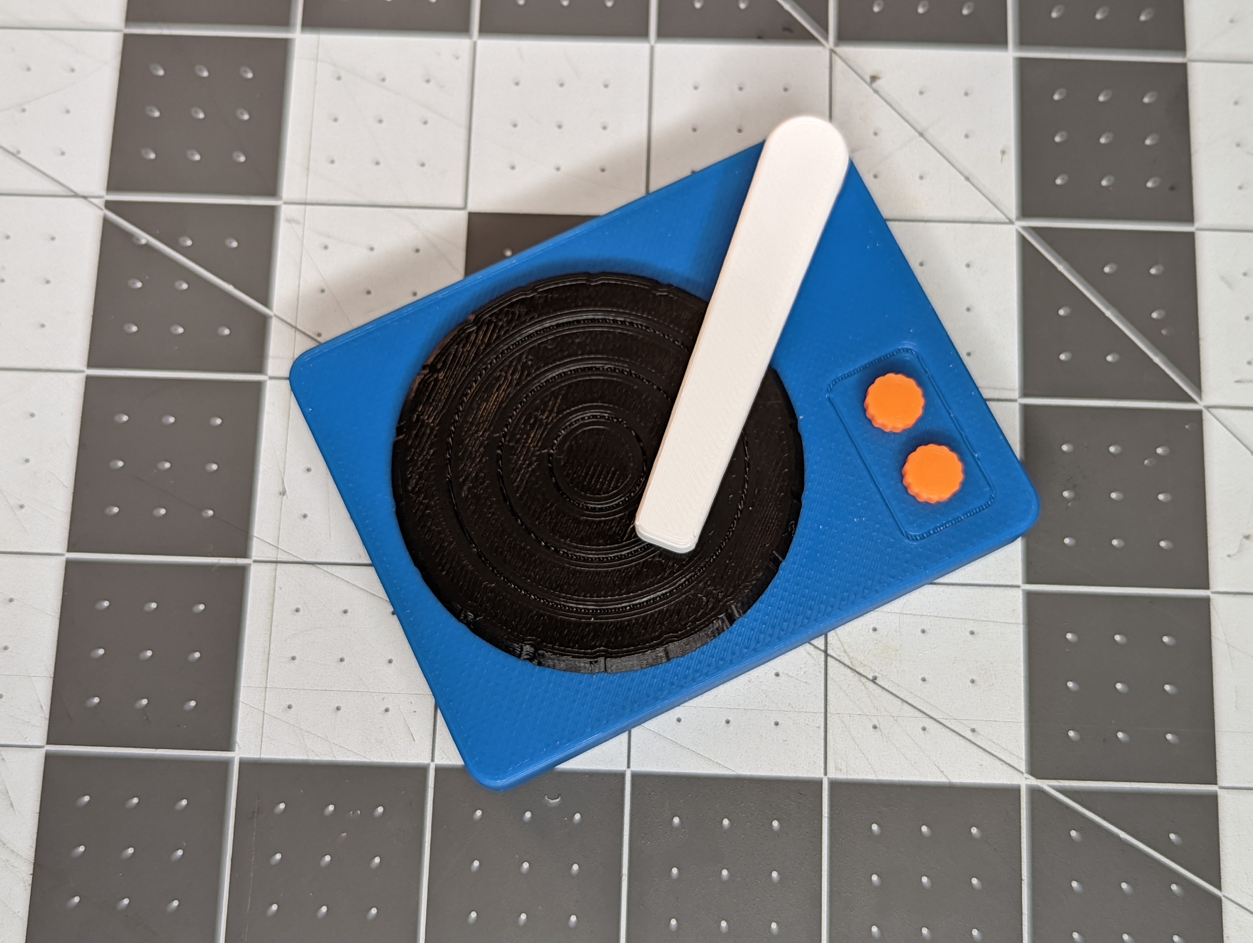 DJ Turntable / Record Player Mechanical Toy by kriswillcode | Download ...