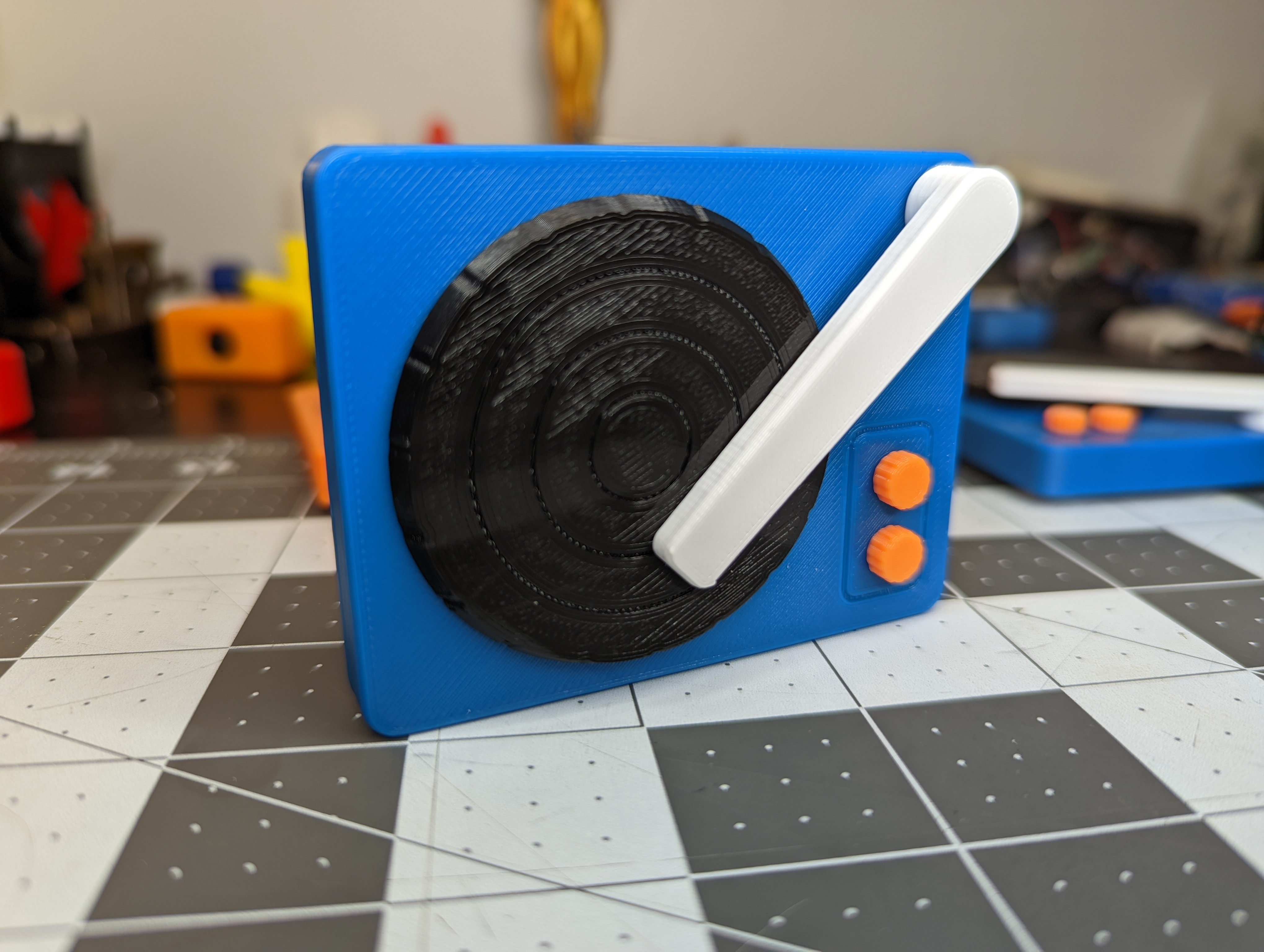 DJ Turntable / Record Player Mechanical Toy by kriswillcode | Download ...