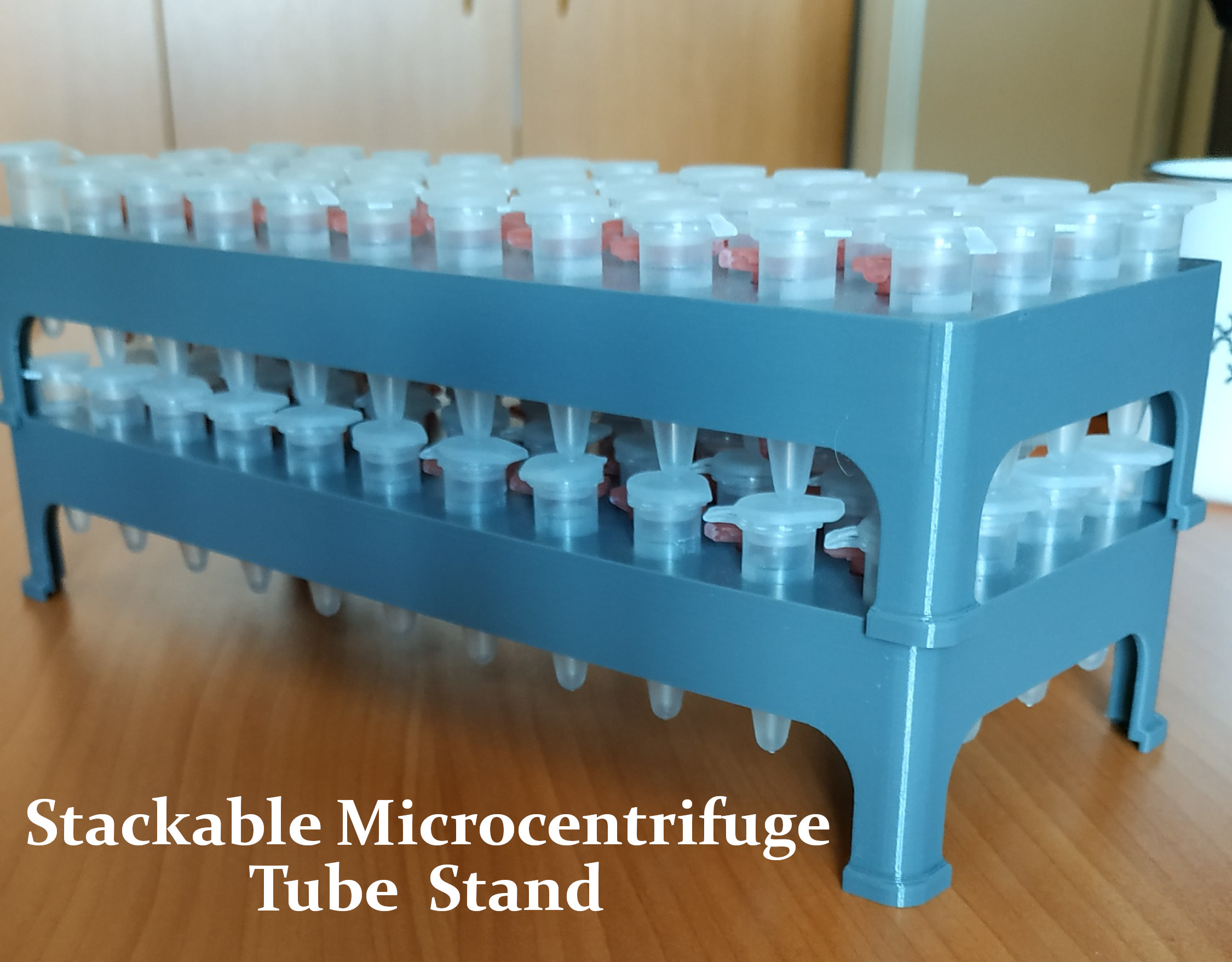 Stackable Stand for 1.5 ml and 0.5 ml Eppendorf Type Microcentrifuge ...