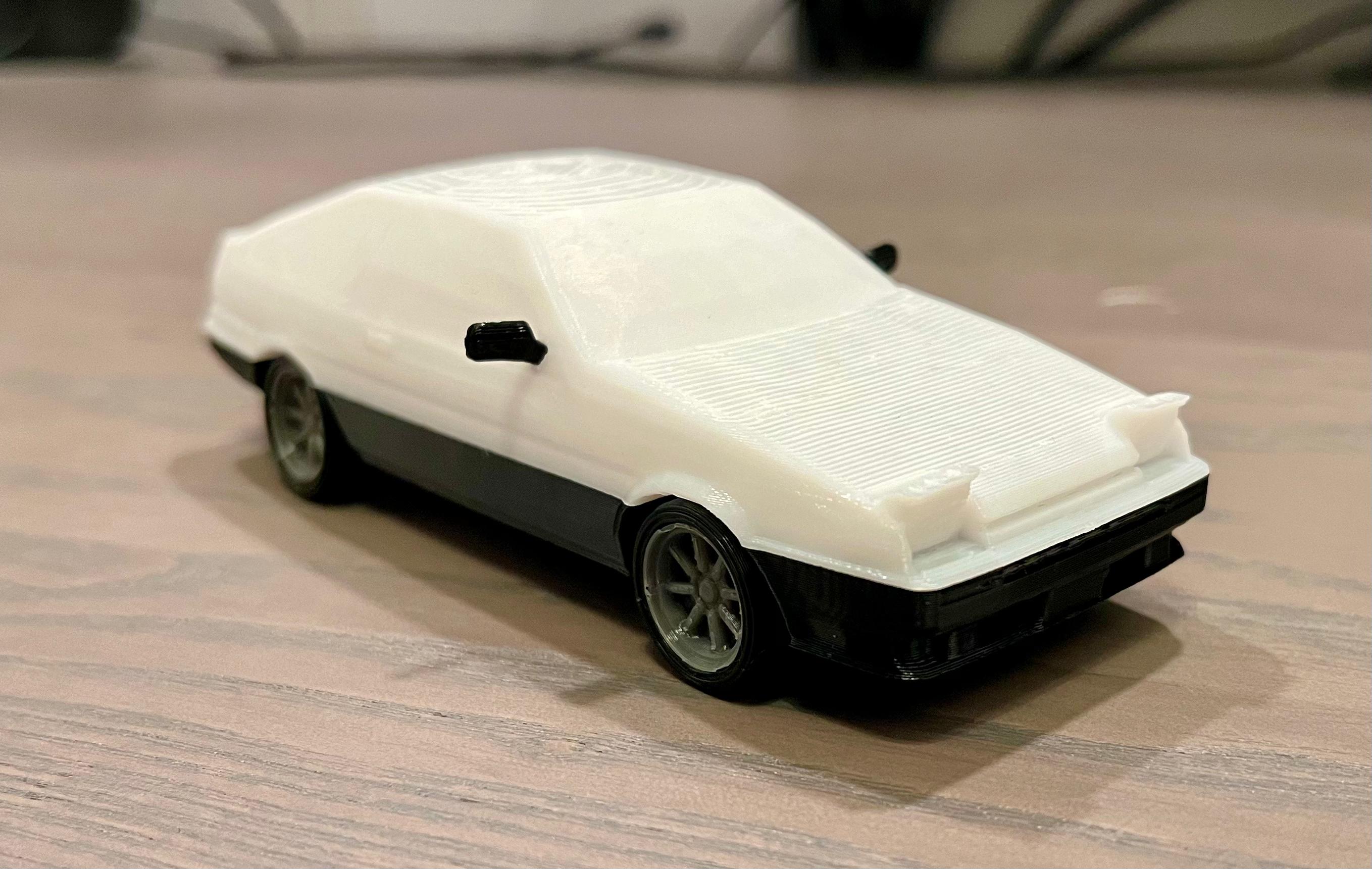 Toyota Sprinter Trueno Kit Card (AE86 known from Initial D) by The Kit ...