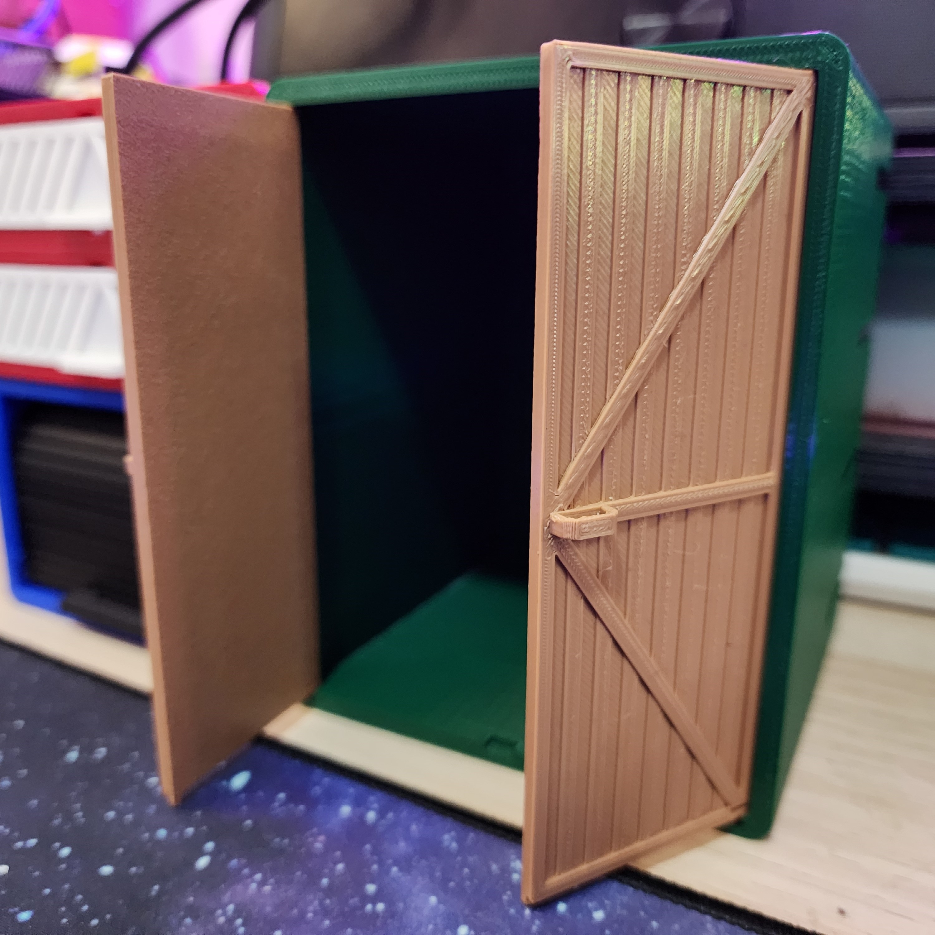 (Stackable Series) - Wooden Door Box by Moe Stone | Download free STL ...