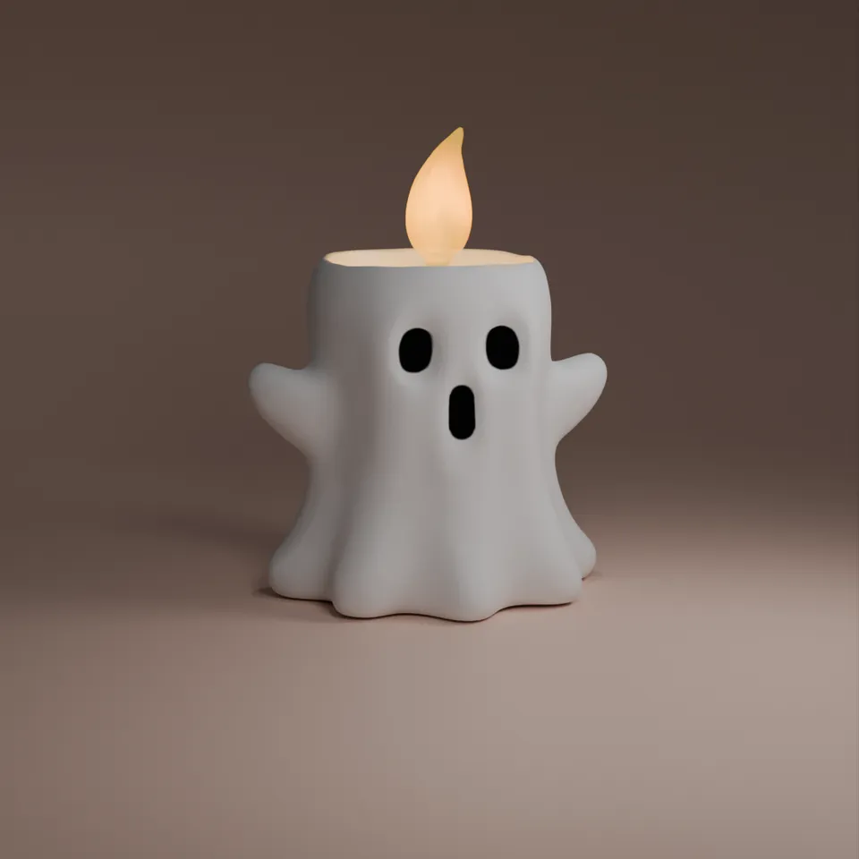 Cursed Candle (Tealight Holder) by MarLeo | Download free STL model ...