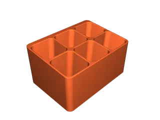 Six Pack Rack by Brekel | Download free STL model | Printables.com