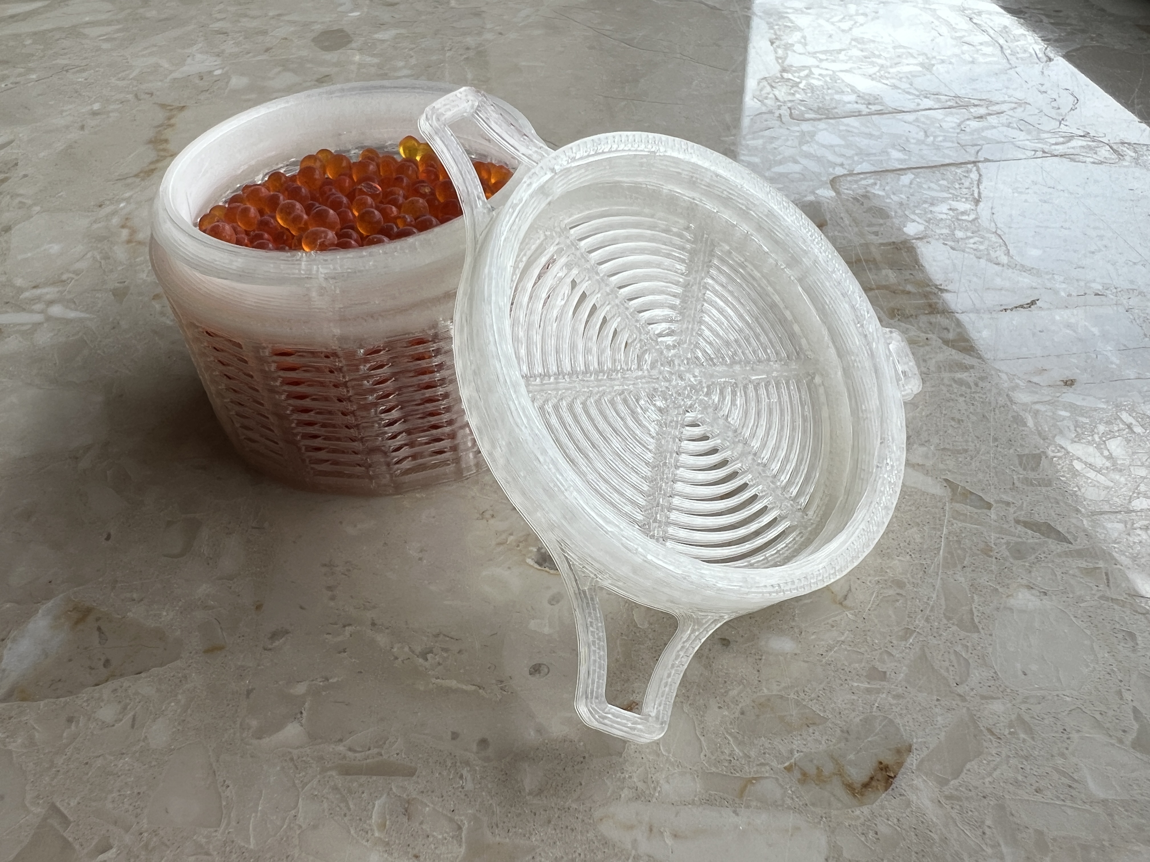 Silica-Gel-box alternate lid for horizontal spool storage by Michał ...