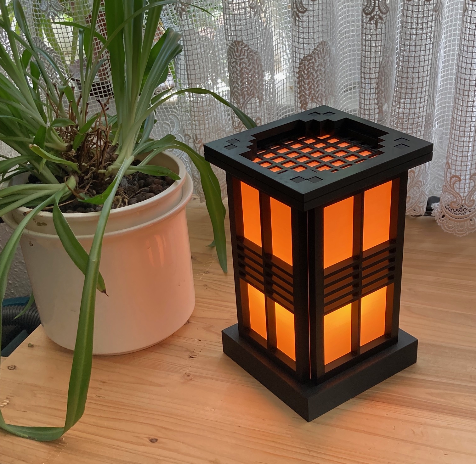 Lamp #35 - Shoji Tall 200 mm by Sink | Download free STL model ...