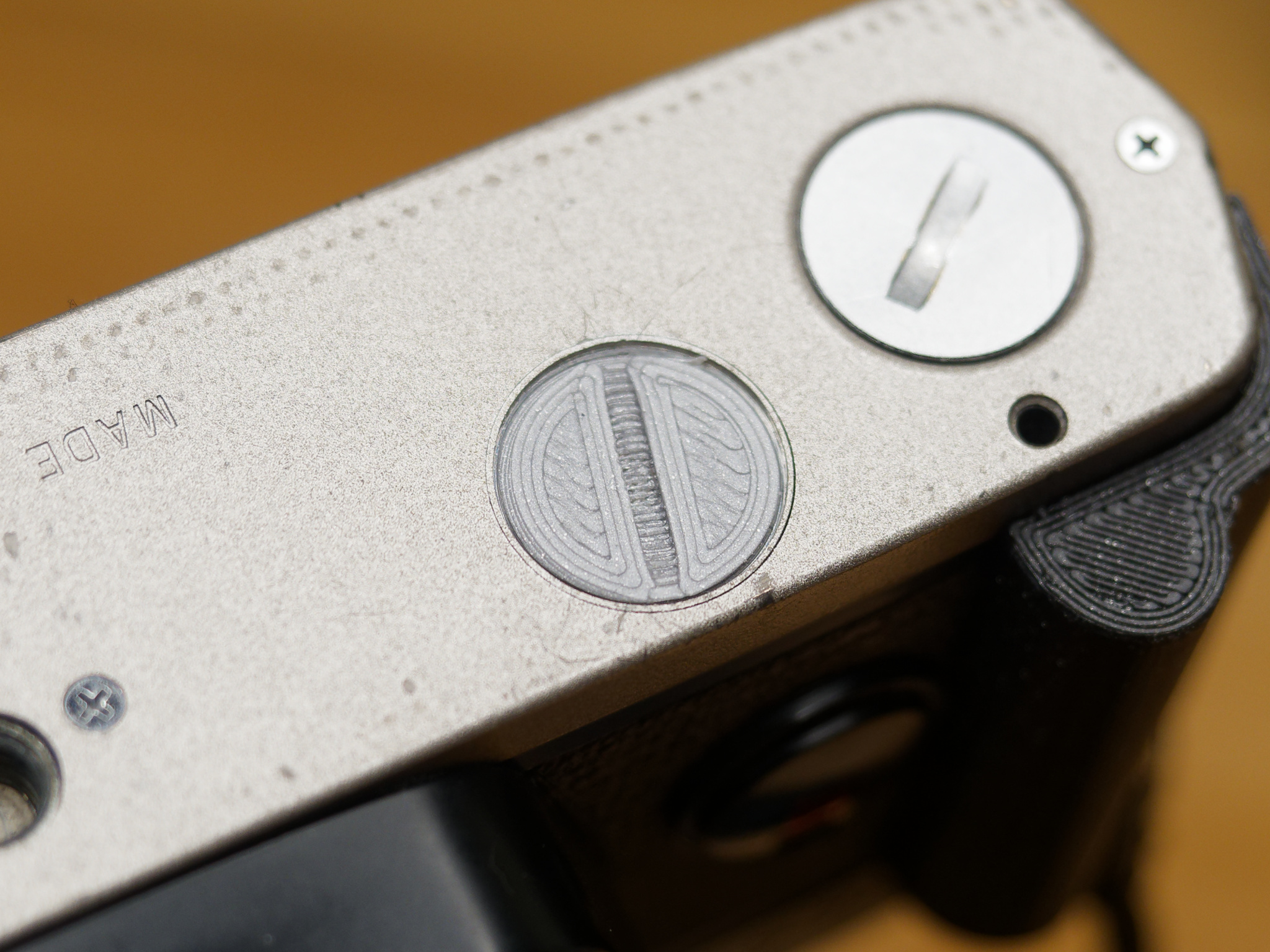 Winder Cap Drive Cover For Olympus OM-2s OM-3 & OM-4 by Spacehuhn | Download free STL model ...