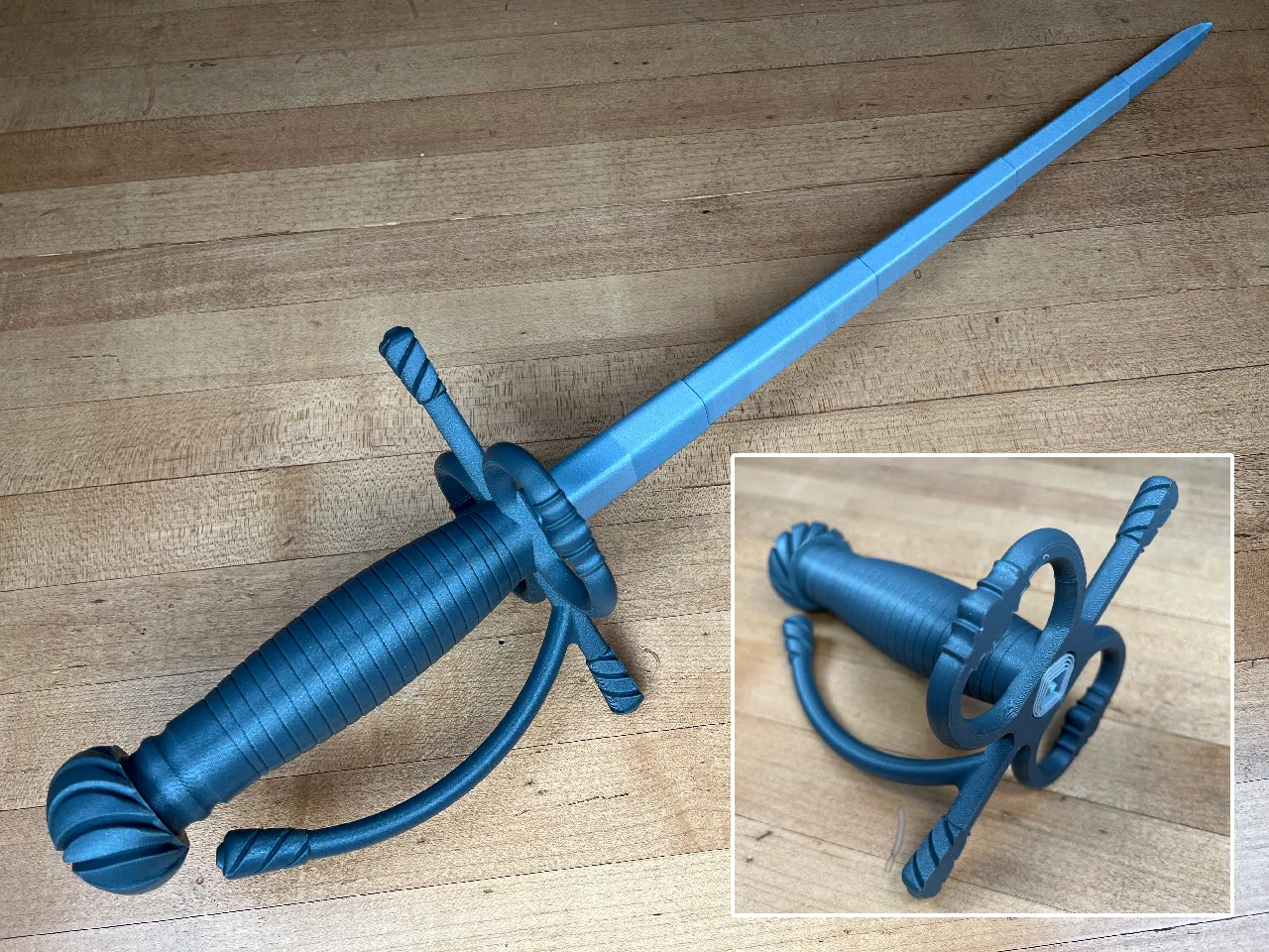 Dread Pirate Collapsing Sword by 3D Printing World | Download free STL ...