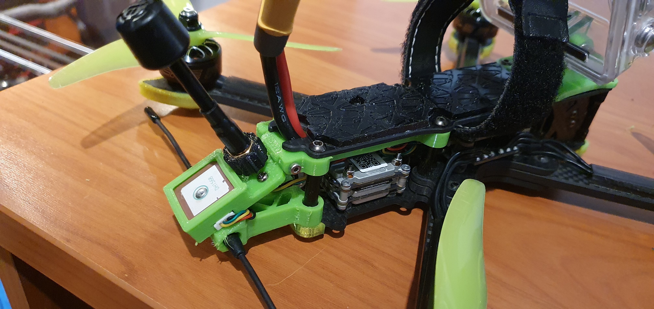 Iflight Nazgul V5 gopro, gps and tbs immortal T antenna by J | Download ...