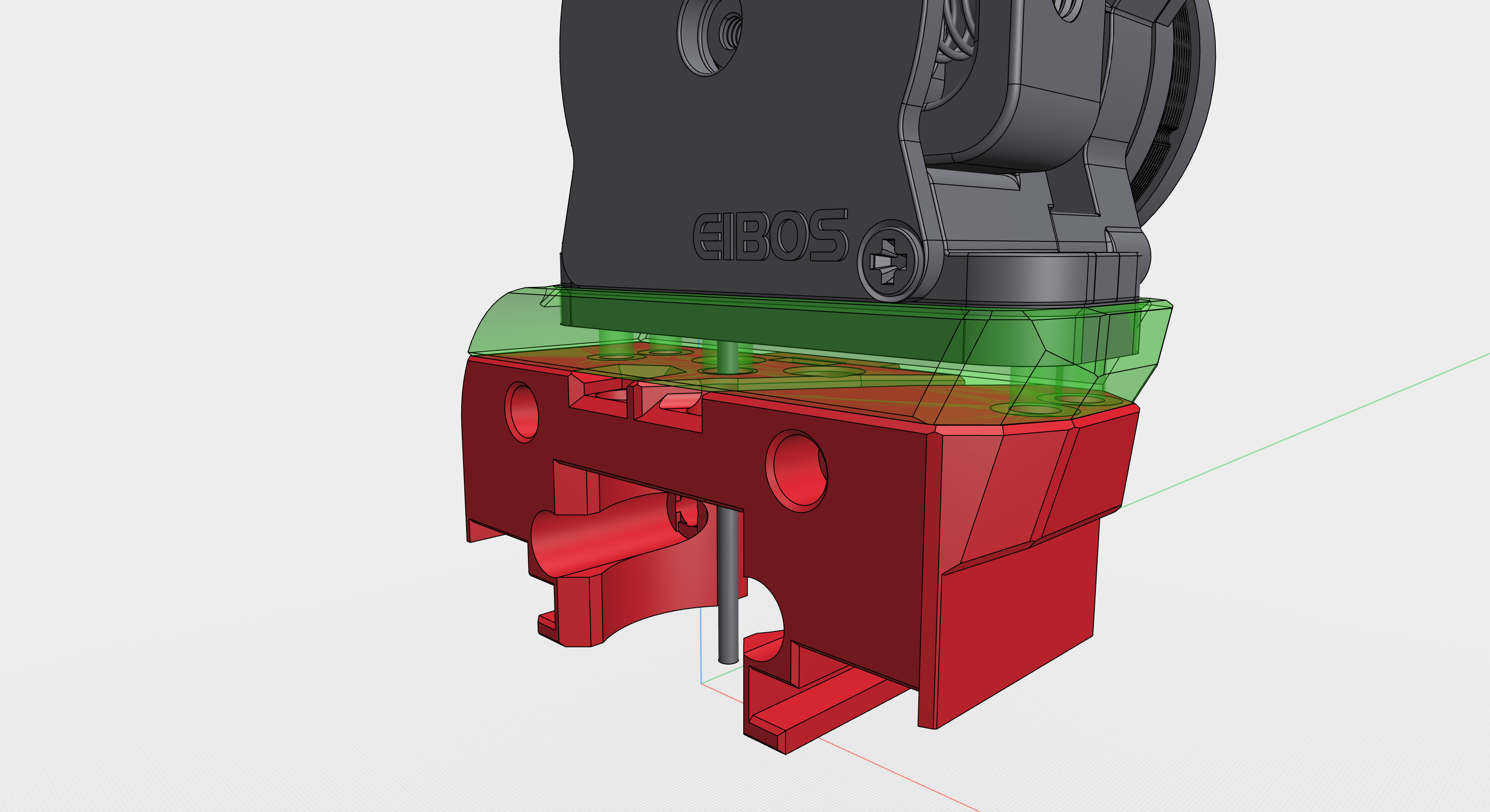 Eibos Artemis RapidBurner v0.2 v8 Mount by BakedBean3D | Download free STL model | Printables.com