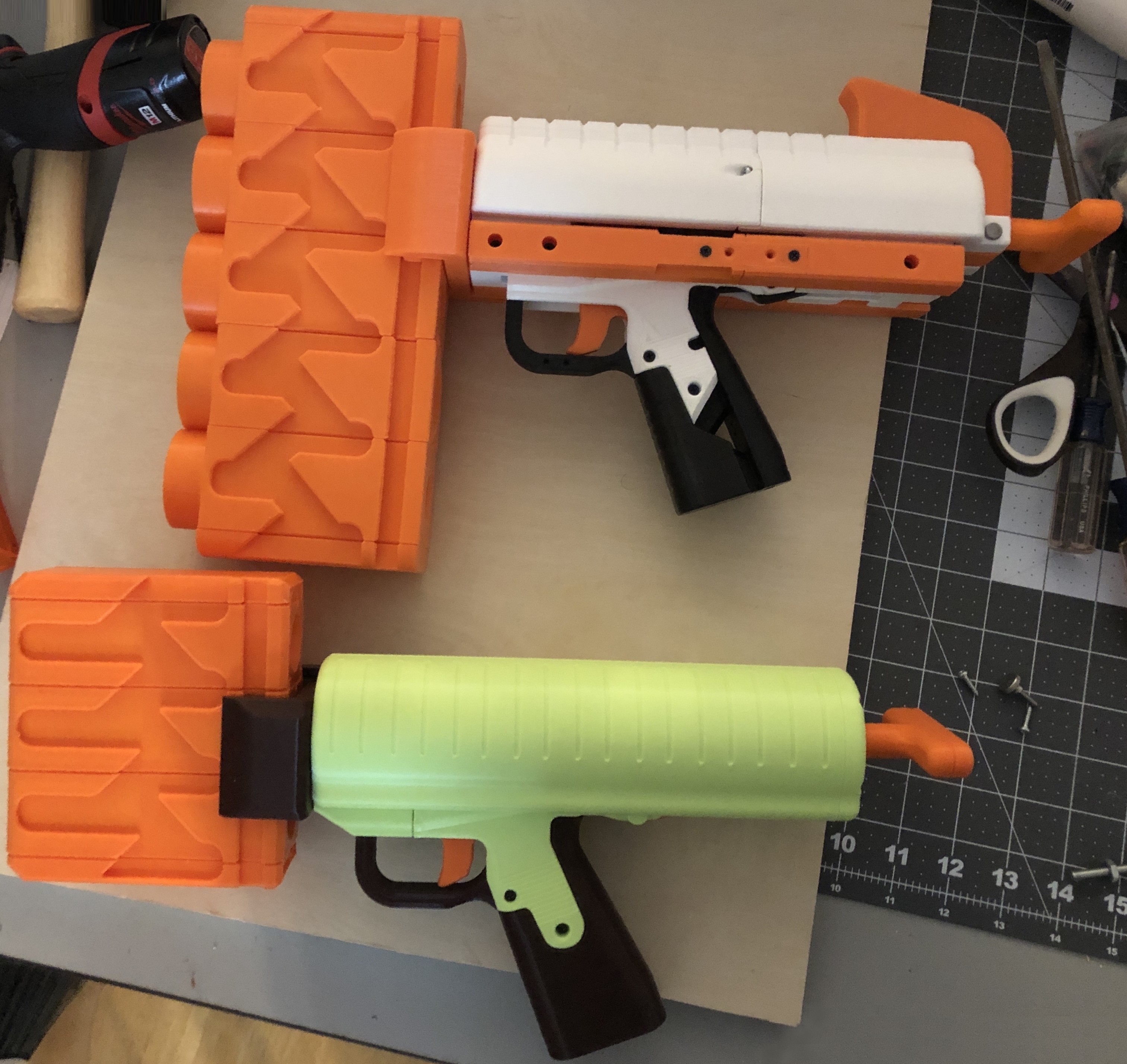 Thumper - Harmonica Clip Shotgun Blaster (Nerf Homemade) by Sillybutts ...