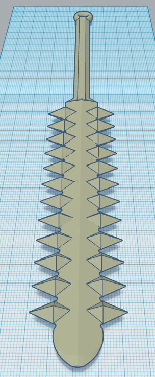 Polynesian war 1 (32 in Long) by Peter Ennist | Download free STL model ...