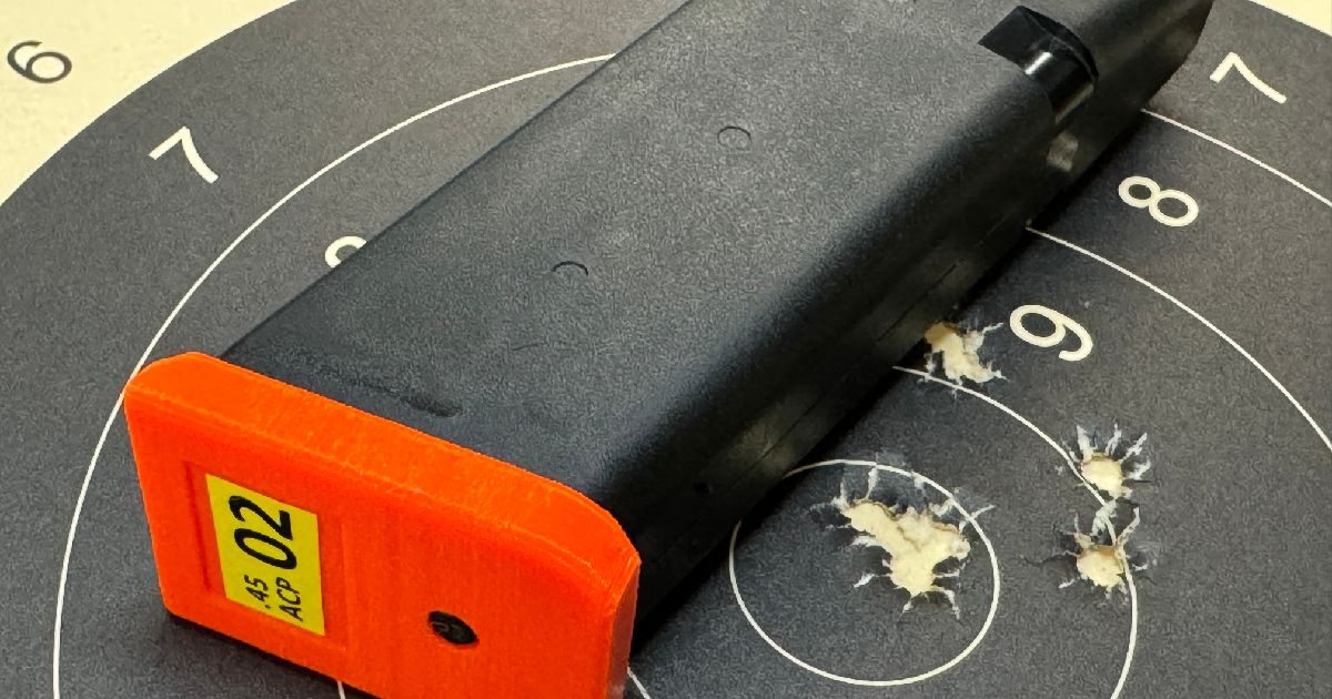 Glock Magazine Plate (Large: G20/G21) by thomers | Download free STL ...