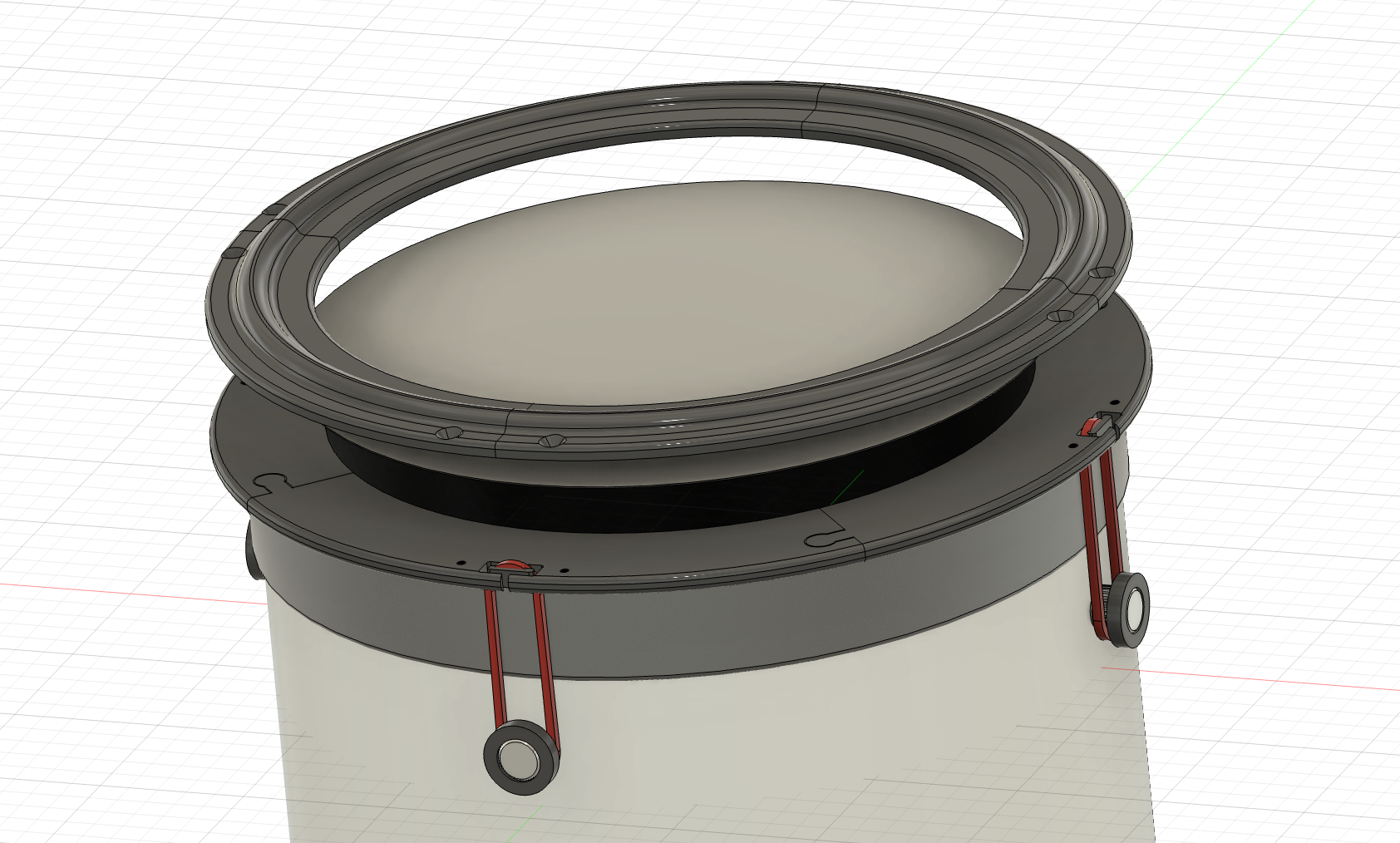 Skywatcher 10" solar filter holder by chantepierre | Download free STL ...