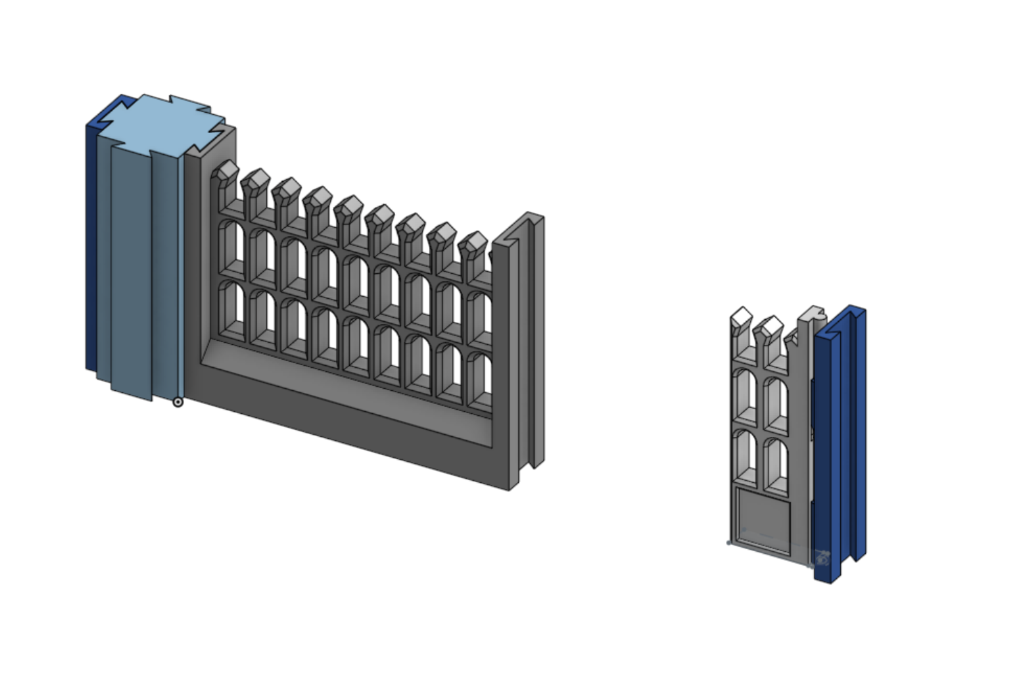 TTRPG - Wall - Fence by Emmaka | Download free STL model | Printables.com