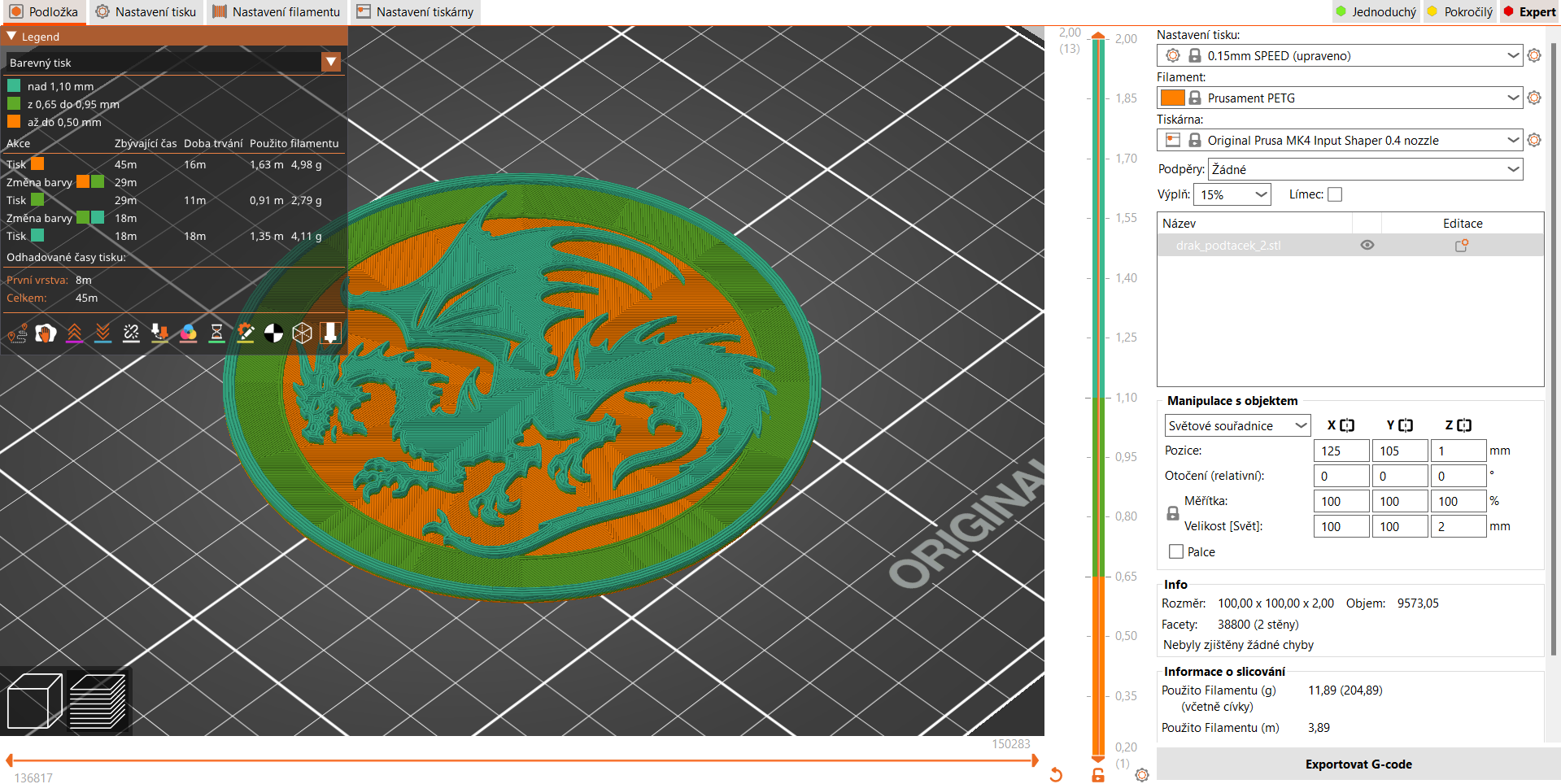 Dragon coasters by Nina Máčová | Download free STL model | Printables.com