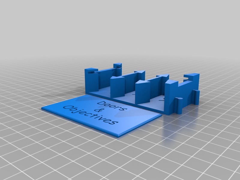 Zombicide Black Plague Token Organizers by _aur3lius | Download free ...