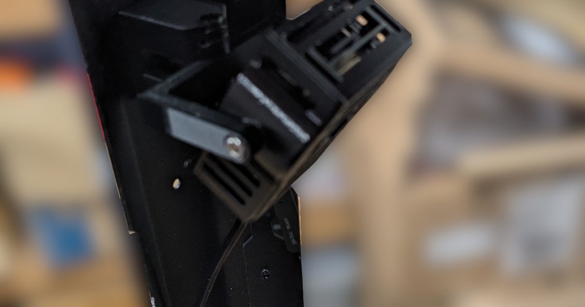 2 Axis Camera Magnetic Mount For Freenove Esp32 Wrover By Raybetter Download Free Stl Model