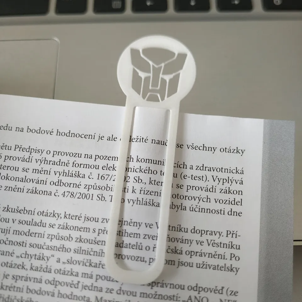 Transformers bookmark by Zoubkyn | Download free STL model | Printables.com