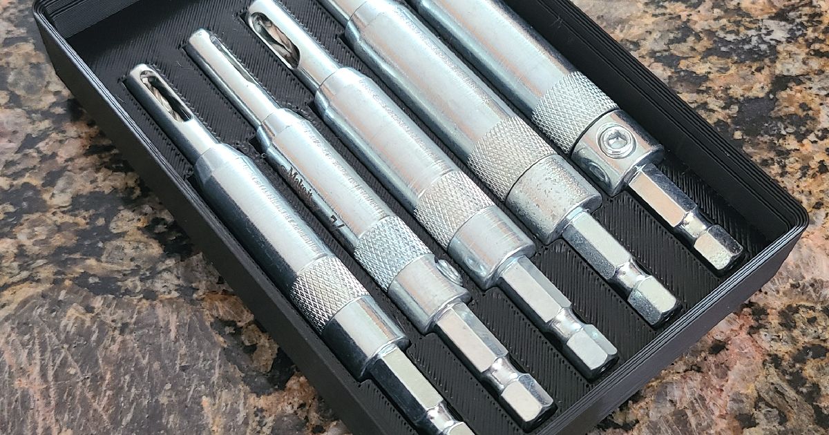 Make It Snappy! Self Centering Drill Bit Storage - Gridfinity by kvn5x4 ...