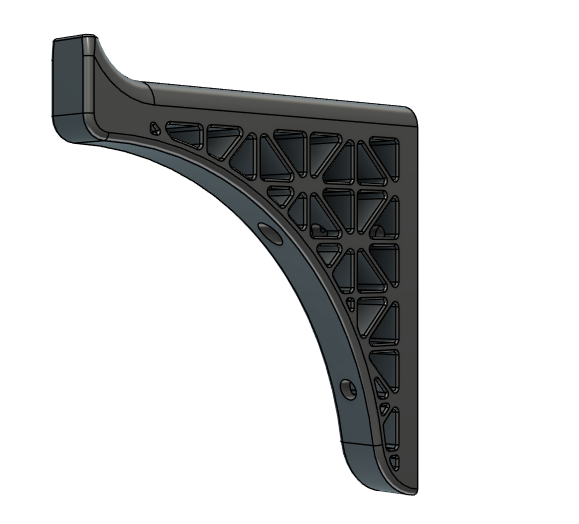 Plane wall mount by Thiago Riegler | Download free STL model ...