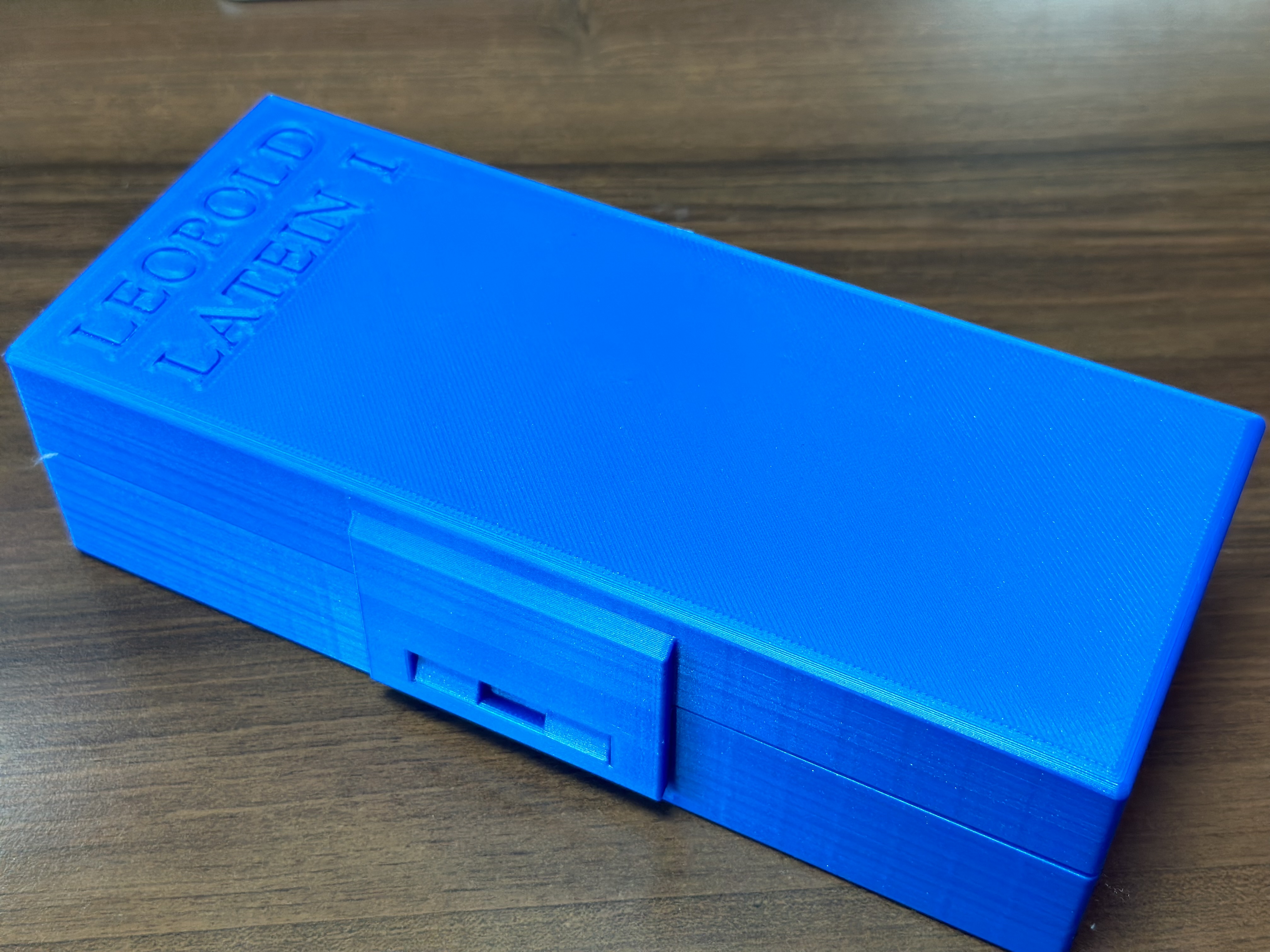 Index card box V2 (DIN A8) with flexible separators and Cover by hoeni ...