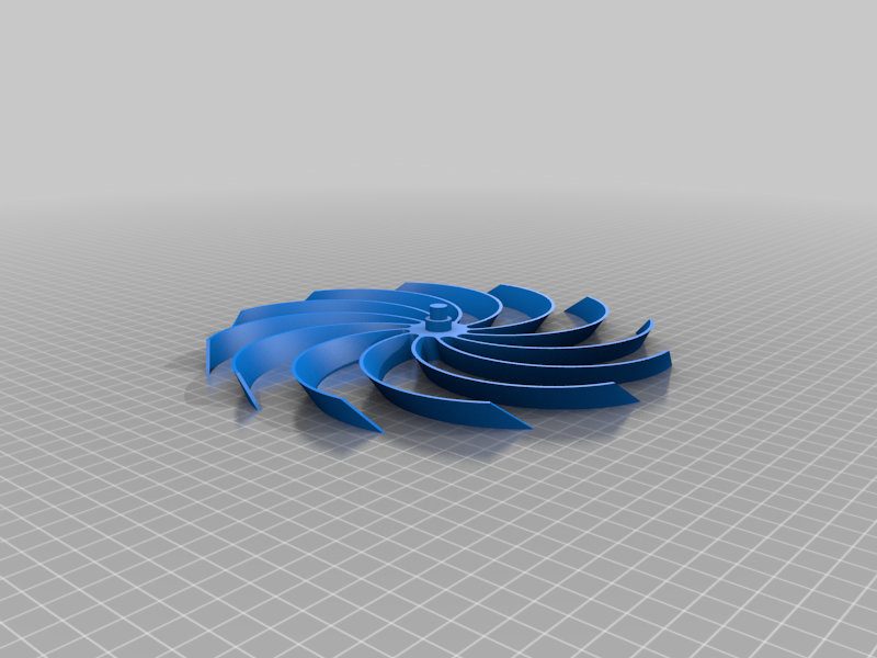 Dual Fan Wind Spinner by _ _ | Download free STL model | Printables.com