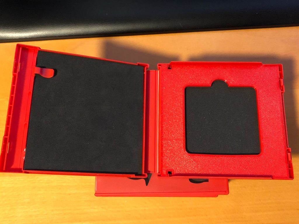 Nintendo Virtual Boy games 3D printed insert for Nintendo DS cases por ...