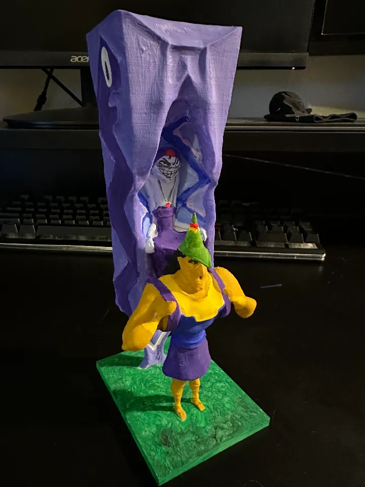 Yzma & Kronk (Emperor's New Groove) by mish.re | Download free STL ...