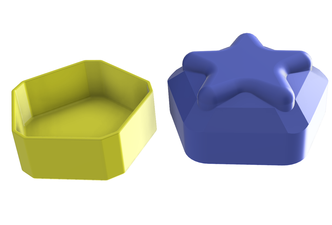 Star Shaped Jewelry Box by thomers | Download free STL model ...