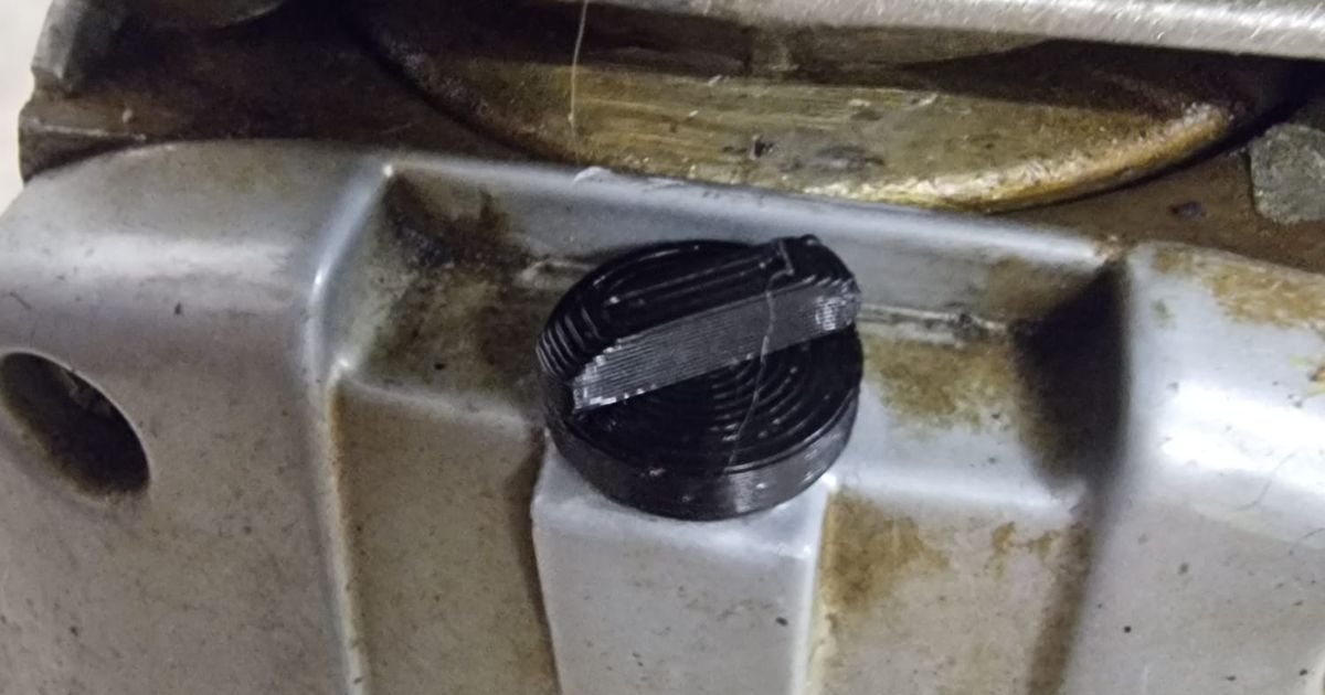 Compressor oil cap by Suttabou | Download free STL model | Printables.com