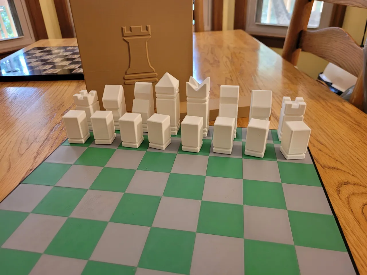 Blocky Chess Pieces by grizzie17 | Download free STL model | Printables.com