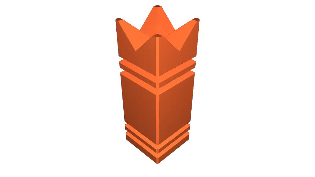 Blocky Chess Pieces by grizzie17 | Download free STL model | Printables.com