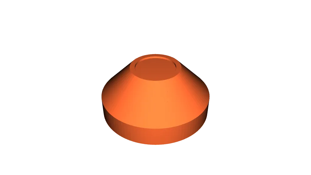 Mechanical Keyboard Cone Feet by somepin | Download free STL model ...