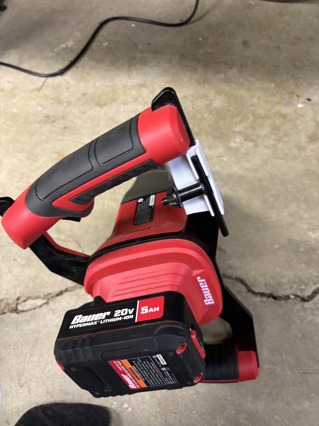 BAUER 20V Brushless Mud Mixer Chuck Key Holder by AlmightyFireFly ...
