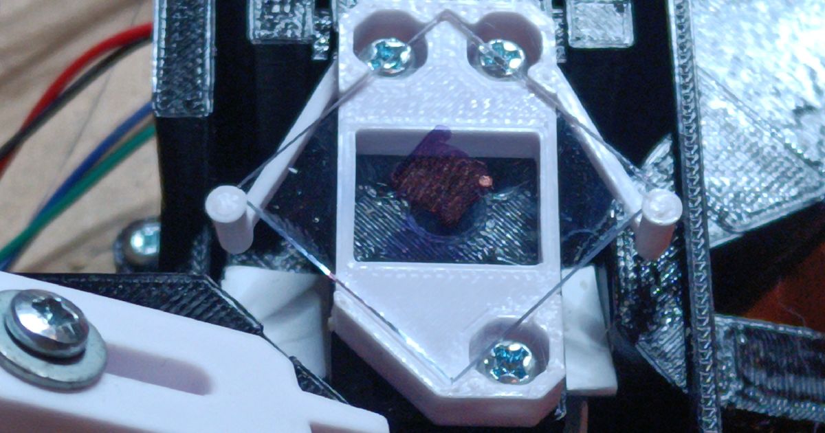 Glass Microscope Slide Holder For OpenFlexure Block Stage by Vik ...