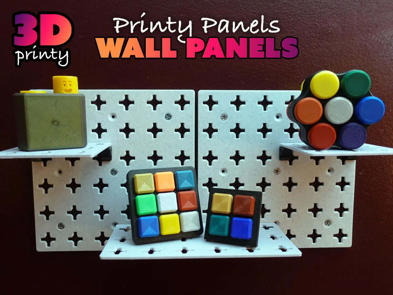 Printy Panels - Wall Panels by 3D Printy | Download free STL model ...