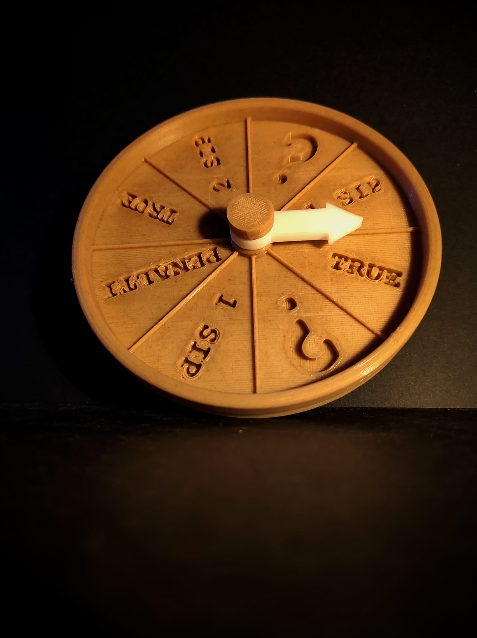 Customizable Spinning Wheel / Roulette by 3Doodling | Download free STL ...