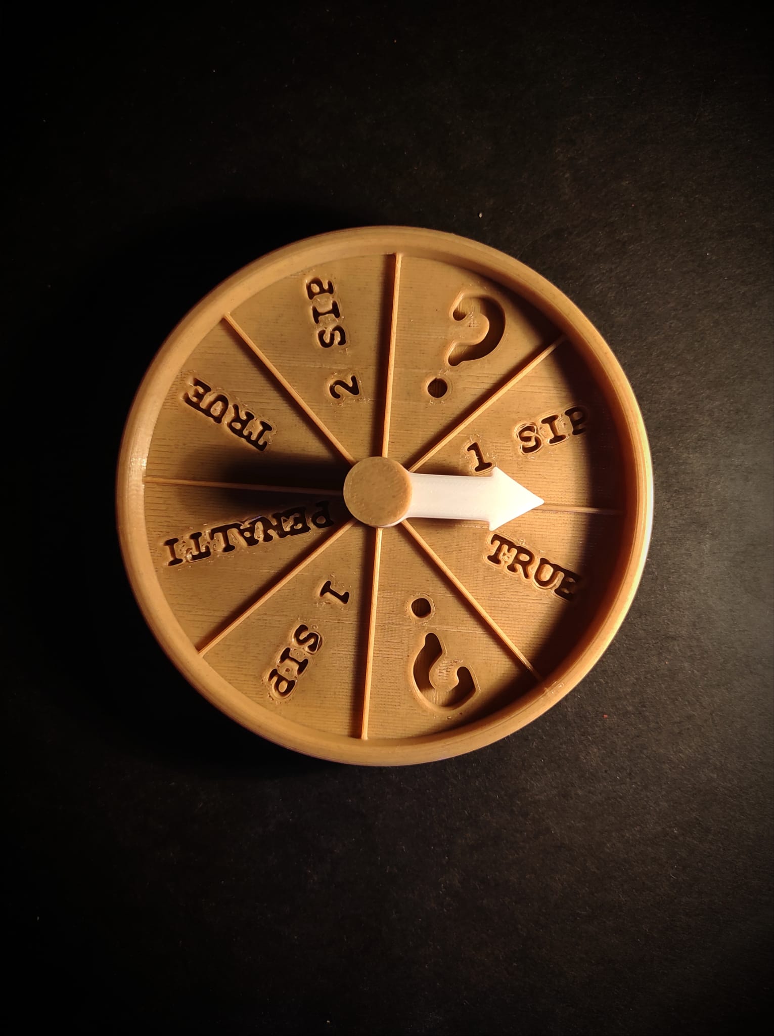 Customizable Spinning Wheel / Roulette by 3Doodling | Download free STL ...