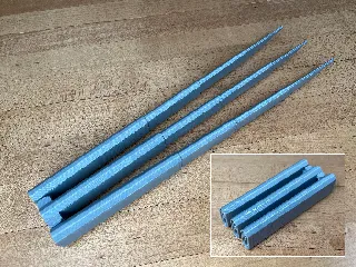 Collapsing Wolverine Claws by 3D Printing World | Download free STL ...