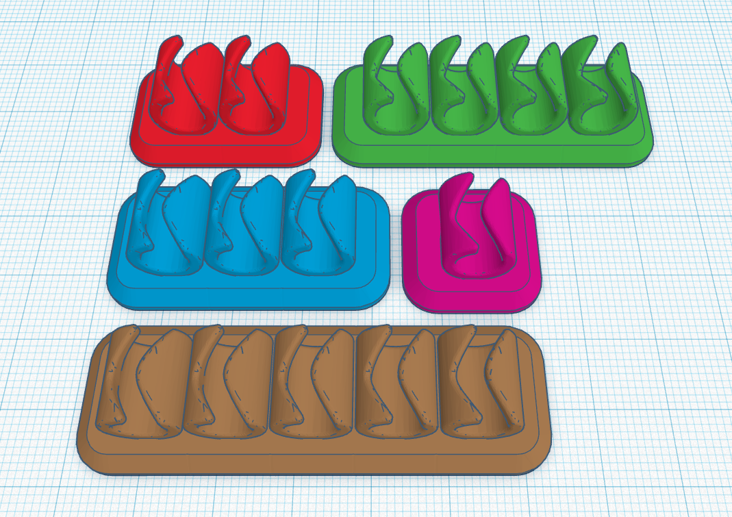 cable organizer / wire holder by 3Dinfinity | Download free STL model ...