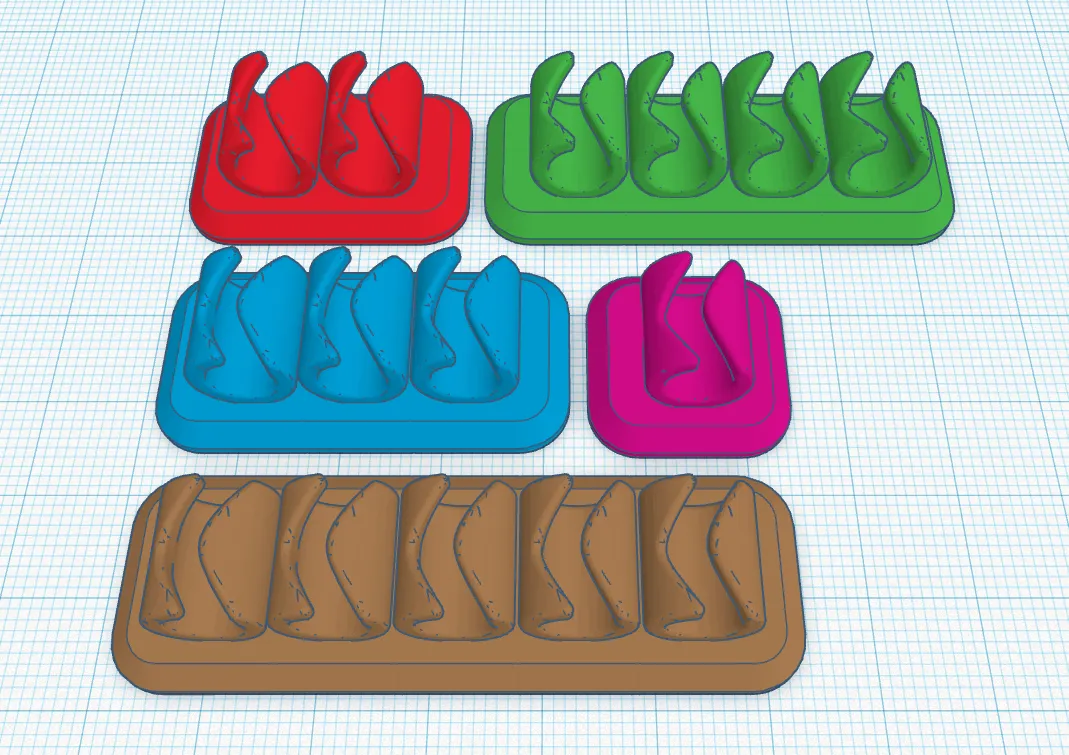 cable organizer / wire holder by 3Dinfinity | Download free STL model ...