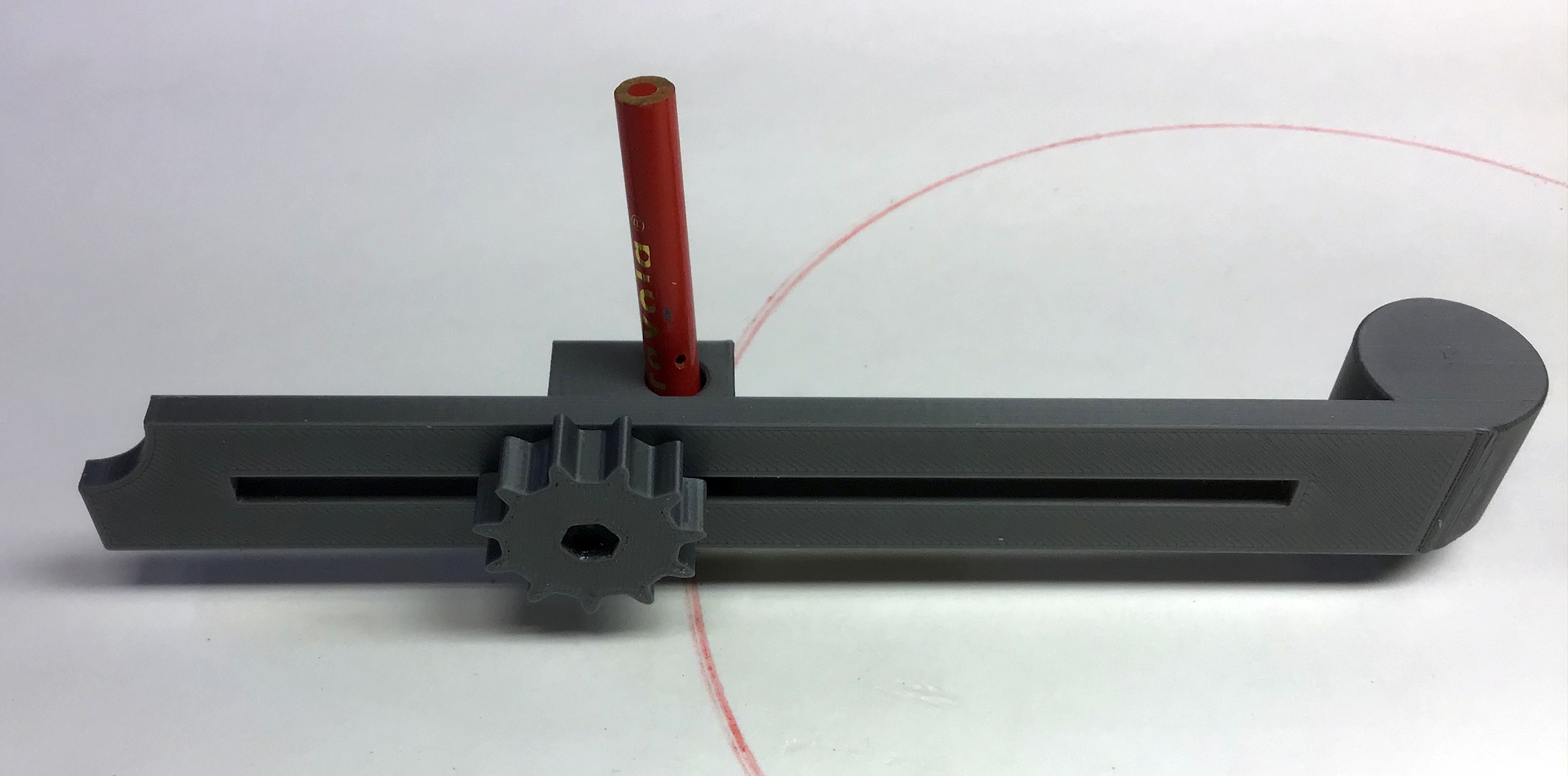 Trammel Beam Compass V2 by harbormaster | Download free STL model ...