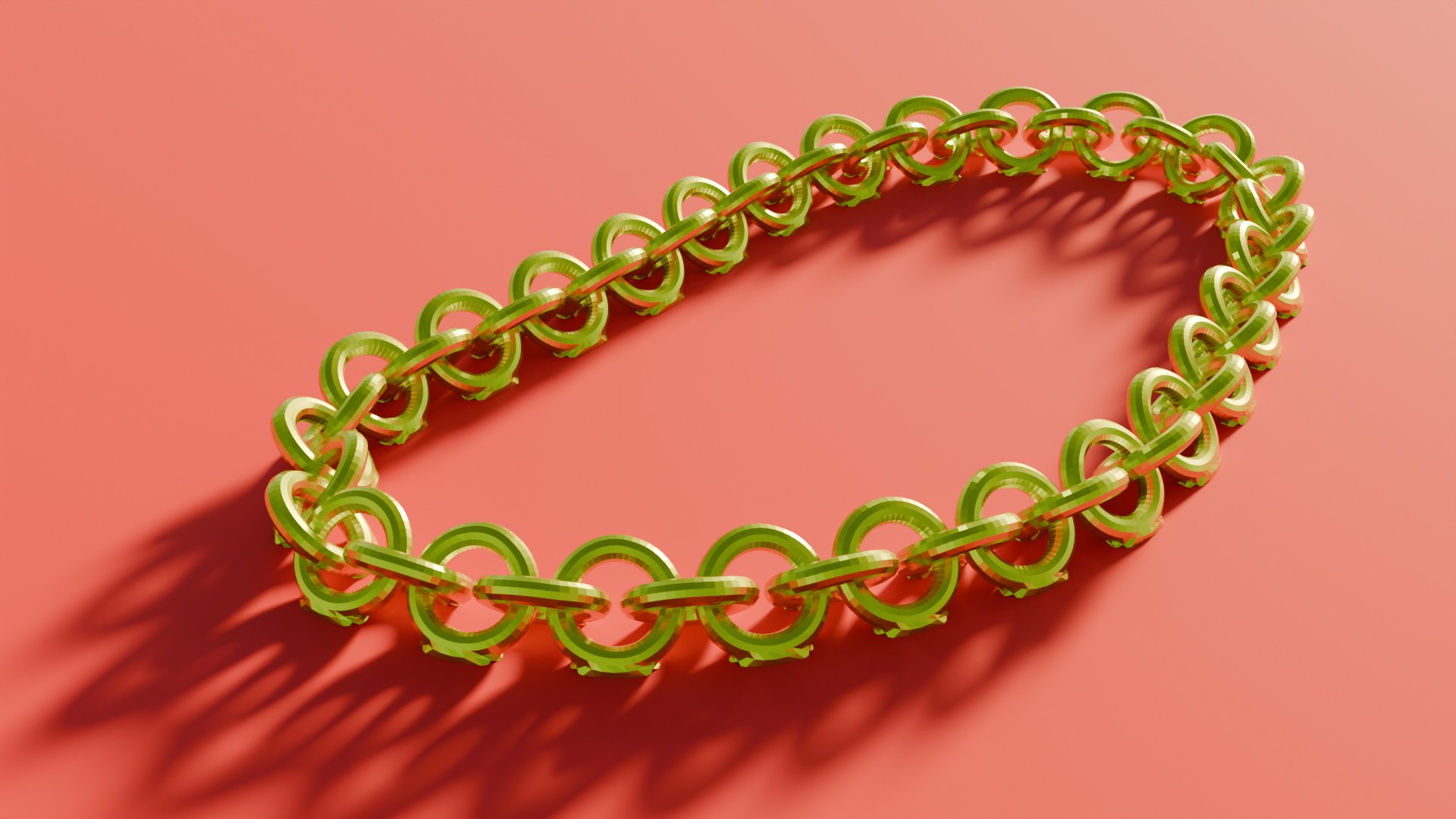 Curvy chain loop by tduerig | Download free STL model | Printables.com