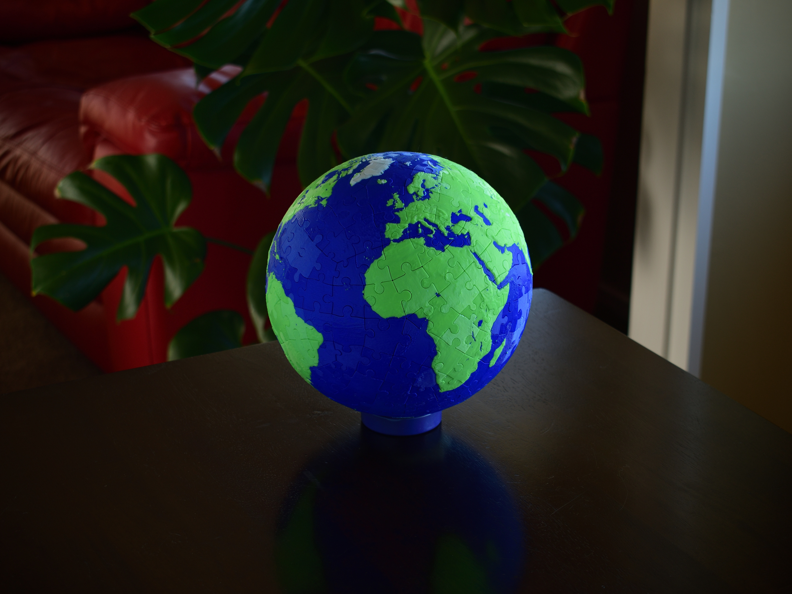 The Earth Puzzle - multicolor by fhuable | Printables Store
