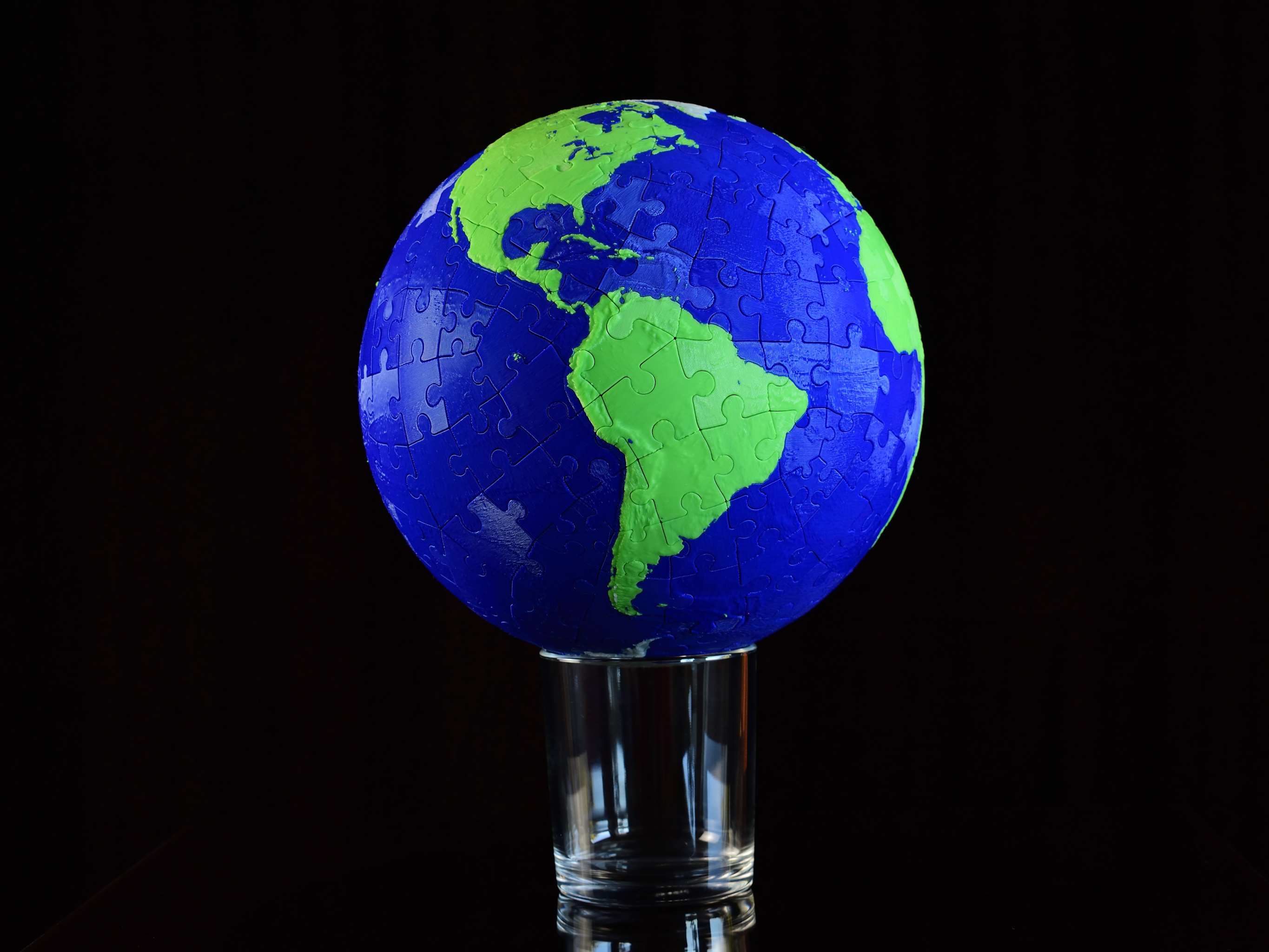 The Earth Puzzle - multicolor by fhuable | Printables Store