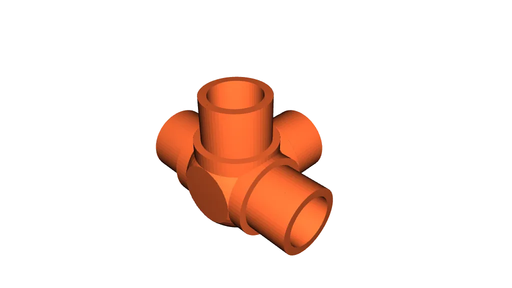 Multiple Angles 40 mm PVC Pipe Connectors for DIY (Balls Pool ...