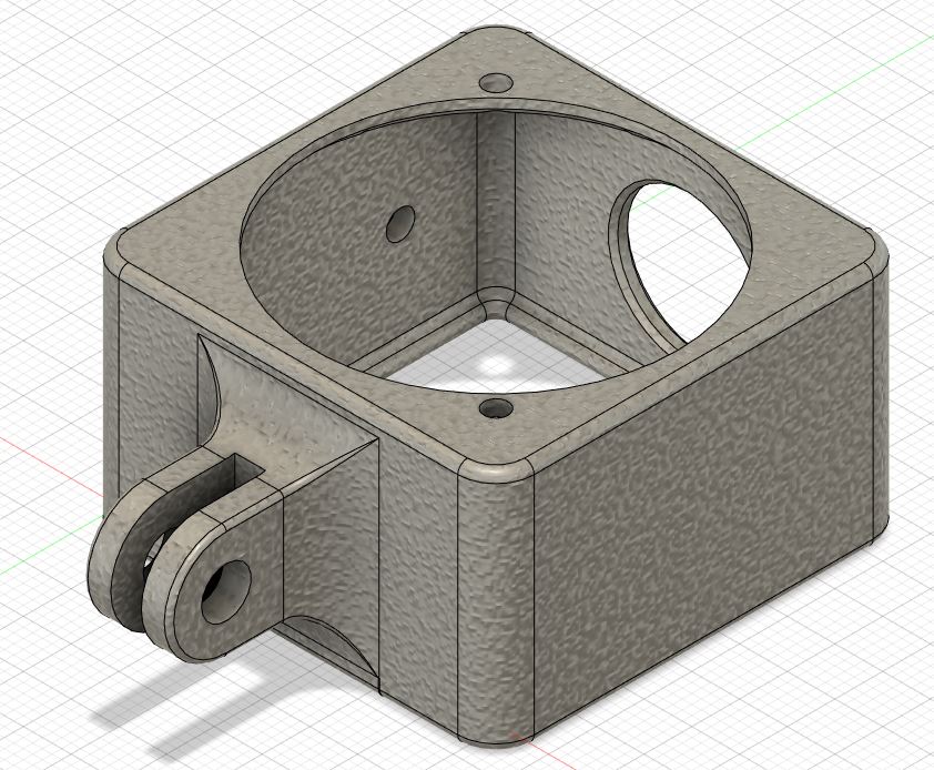 DJI Osmo Action Adapter GoPro holder by R. Lacher | Download free STL ...