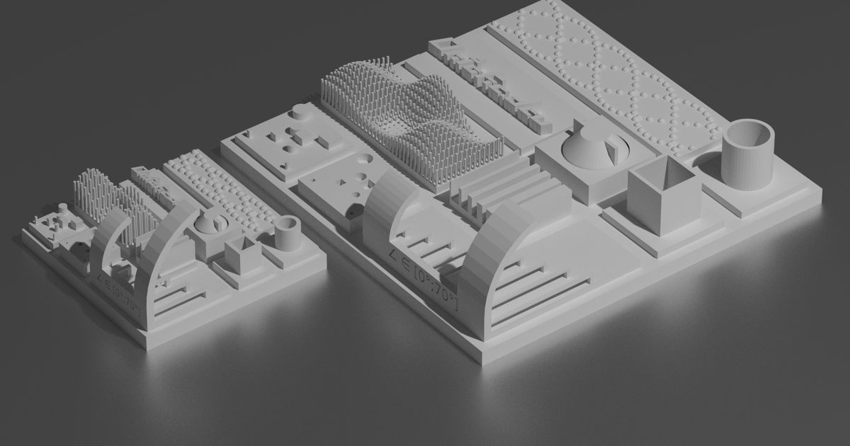 Printer Stress Test by OnTake | Download free STL model | Printables.com