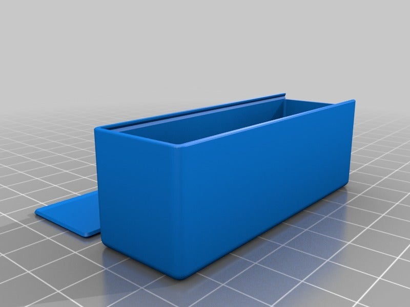 Small Storage Boxes with Sliding Lid by Area51 | Download free STL ...