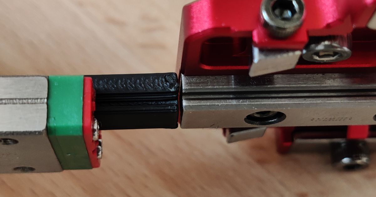 MGN7 linear rail - carriage disassembly helper (e.g. for Chaoticlab ...